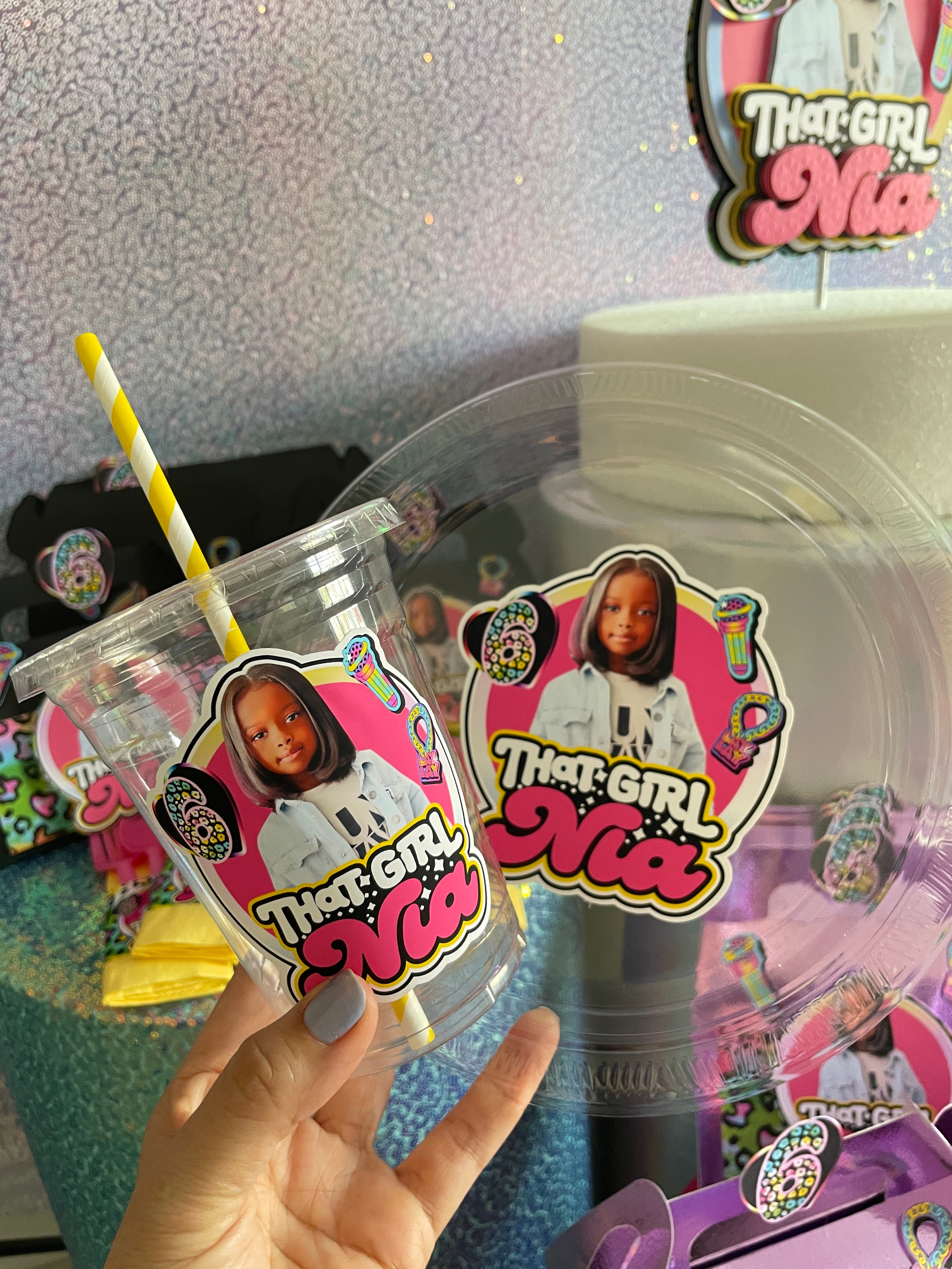 That Girl Lay Lay Personalized Party Supplies | Birthday Cake Topper ...