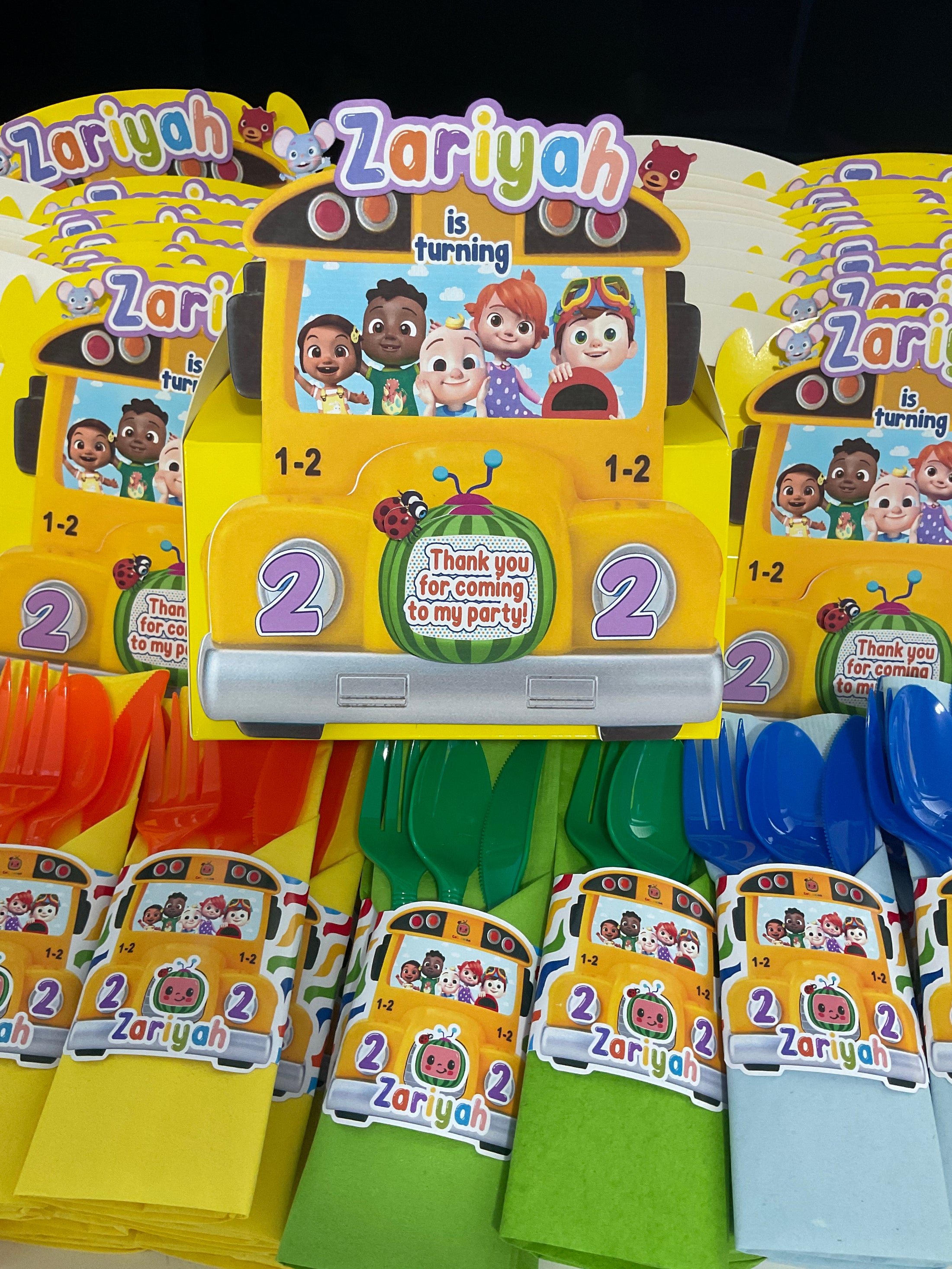 Cocomelon Favor Boxes - Sweet Surprises from SCPartyCreations