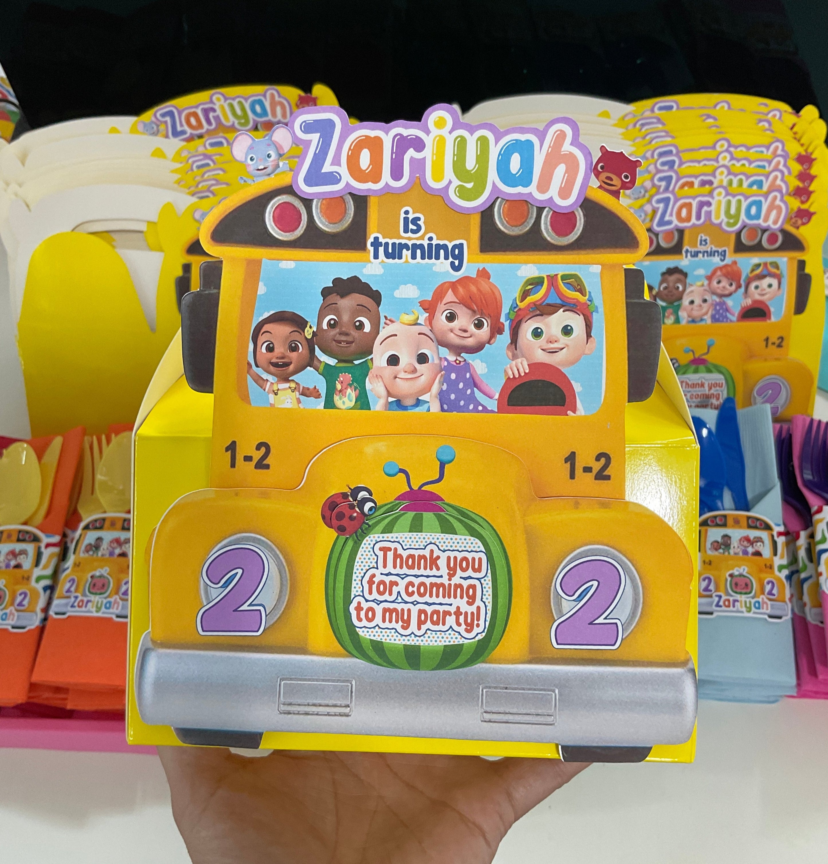 Cocomelon Favor Boxes - Sweet Surprises from SCPartyCreations