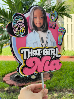 That Girl Lay Lay Cake Topper - Stylish Celebrations – SCPARTYCREATIONS