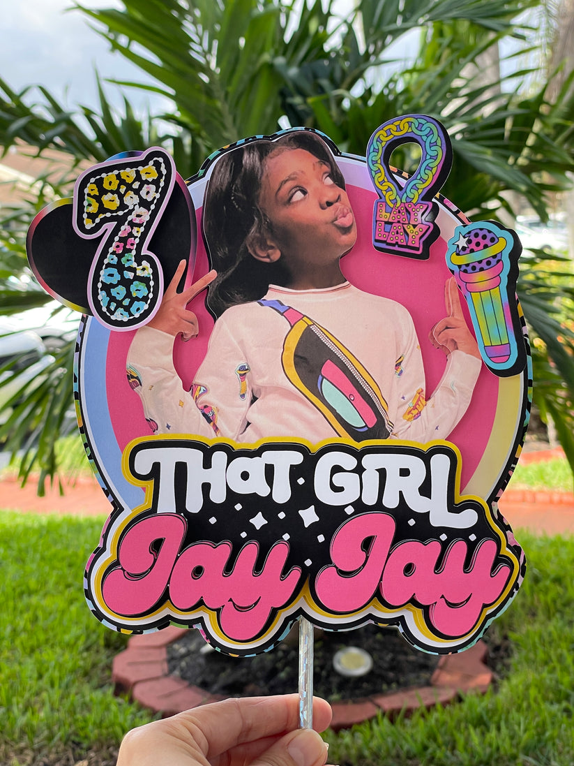 That Girl Lay Lay Cake Topper - Stylish Celebrations – SCPARTYCREATIONS